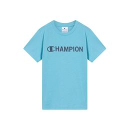Champion Authentic Athletic Apparel T-Shirt Jungen Gr&ouml;&szlig;e 104 marine / azur