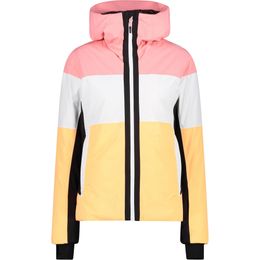 CMP Sportjacke Damen Gr&ouml;&szlig;e L gelb / melone / schwarz / wei&szlig;