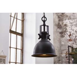 Riess Ambiente Design H&auml;ngelampe INDUSTRIAL 45cm schwarz Industrial Stil Riess-Ambiente Industrie & Loft