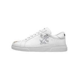 DOGO Sneaker low 'Tom and Jerry Up-to-No-Good' Damen Gr&ouml;&szlig;e 41 wei&szlig;