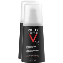 L'Or&eacute;al Vichy Homme Deo Zerst&auml;uber Doppelpack 2X100 ml