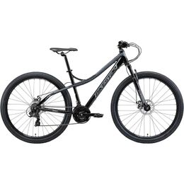 Bikestar Mountainbike 21 Gang Shimano RD-TY300 Schaltwerk Kettenschaltung f&uuml;r Damen und Herren, Kettenschaltung schwarz Mountainbike