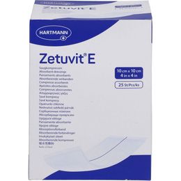 Zetuvit E Saugkompressen steril 10x10 cm 25 St