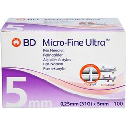 Bd MICRO-FINE Ultra Pen-Nadeln 0,25x5 mm 31 G 100 St