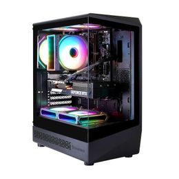 GAMEMAX Gaming-PC &raquo;VISTA COC AB 8036 AMD Ryzen 5 5500 16GB 480GB SSD RTX 5050&laquo; Windows 11 WLAN AC Wi-Fi 5, 1x PS/2; 2x USB 2.0; 4x USB 3.2 Gen1 Typ A;