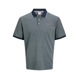 Jack & Jones Jack & Jones Herren Poloshirt &raquo;JPRALVES SS POLO STYD SS25&laquo; blau S