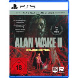 EPIC GAMES Spielesoftware &raquo;Alan Wake 2 Deluxe Edition&laquo; PlayStation 5 transparent