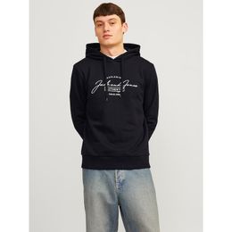 Jack & Jones Jack & Jones Herren Kapuzensweatshirt &raquo;JJFERRIS SWEAT HOOD&laquo; schwarz S
