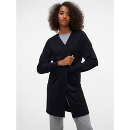 V&eacute;ro Moda Vero Moda Damen Longstrickjacke &raquo;VMSILJE LS OPEN CARDIGAN GA NOOS&laquo; schwarz XS