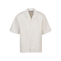 PEQUS Herren PEQUS Kurzarmshirt &raquo;PEQUS PEQUS Chest Logo Linen Shirt&laquo; 1 Stk. M