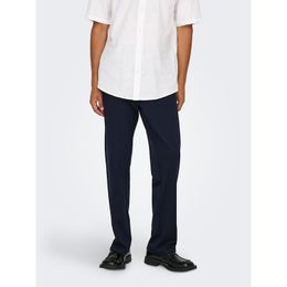 Only & Sons Only & Sons Herren ONLY & SONS Stoffhose &raquo;ONSMARK REGULAR 0209 PANT&laquo; blau 28, L&auml;nge 30