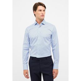 Eterna Damen Langarmhemd &raquo;SLIM FIT&laquo; NON IRON (b&uuml;gelfrei) blau 38, Normalgr&ouml;&szlig;en