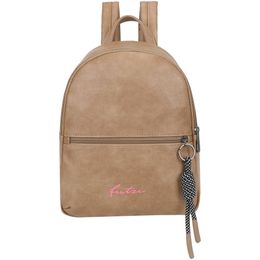 Fritzi aus Preussen Fritzi Aus Preu&szlig;en Rucksack 'Lou City' Damen Gr&ouml;&szlig;e One Size hellbraun / pink