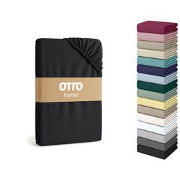 OTTO home Spannbettlaken &raquo;Cremona, in den Qualit&auml;ten BASIC: 145g/m&sup2; & PREMIUM: 180g/m&sup2;&laquo; Aus 96% Baumwolle & 4% Elasthan, Gr&ouml;&szlig;e ab 90x200 cm Jersey-