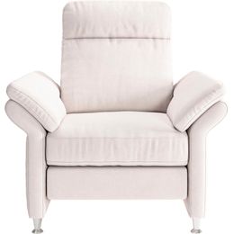 Home Affaire Sessel &raquo;Mailand Fernsehsessel&laquo; mit komfortablem Federkern-Sitz, wahlweise mit Move-Funktion beige Struktur ( 100% Polyester)