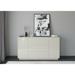 set one by Musterring Sideboard &raquo;Reno&laquo; 1 Stk. tlg. Mit Sockel in diversen Farben, 102 cm H&ouml;he & Farbauswahl Glas, Holzwerkstoff