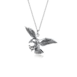 Kuzzoi Herren Kette mit Anh&auml;nger &raquo;Halskette mit Anh&auml;nger Vogel 925 Sterling Silber&laquo; silber
