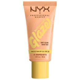 Nyx Cosmetics Nyx Professional Makeup Damen NYX PROFESSIONAL MAKEUP Foundation &raquo;BUTTERMELT GLAZE SOFT GLOW SKIN TINT + LSF 30&laquo; Pflegend, spendet Feuchtigkeit, ohne 