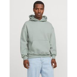 Jack & Jones Jack & Jones Herren Kapuzensweatshirt &raquo;JJEURBAN EDGE SWEAT HOOD NOOS&laquo;, mit K&auml;ngurutasche gr&uuml;n S