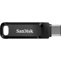Sandisk USB-Stick &raquo;Ultra Dual Drive USB Type-C 128 GB&laquo; (128GB GB USB 3.1 ) schwarz Einfacher Transport als Schl&uuml;sselanh&auml;nger