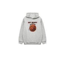 KOTON Sweatshirt Jungen Gr&ouml;&szlig;e 146/152 hellgrau / mischfarben