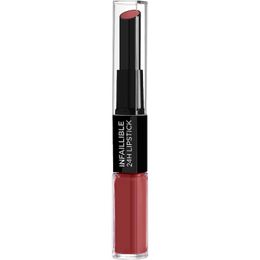 L'Or&eacute;al L'or&eacute;al Paris Damen L'OR&Eacute;AL PARIS Lippenstift &raquo;INFAILLIBLE 2-STEP LIP STICK&laquo; intensive Farbe und strahlender Glanz braun