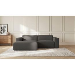 OTTO home Ecksofa &raquo;Koa, 228 cm, L-Form, Modulsofa in Cord, Chenille, Struktur, Webstoff&laquo; Designsofa, weicher Lounge-Sitzkomfort, Welleunterfederung, 