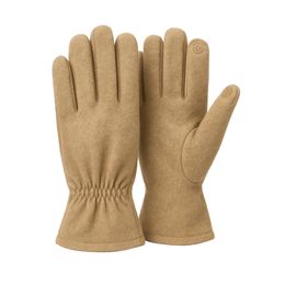 Collezione Alessandro Fingerhandschuhe 'Modern' Herren Gr&ouml;&szlig;e XS/XL camel
