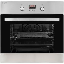 Exquisit Backofen &raquo;EBE65-1H&laquo; Pizzafunktion &ndash; ideal f&uuml;r Pizza, Focaccia und mehr! silber Backofen