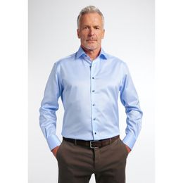 Eterna Herren Langarmhemd &raquo;COMFORT FIT&laquo; NON IRON (b&uuml;gelfrei) blau 41, Normalgr&ouml;&szlig;en