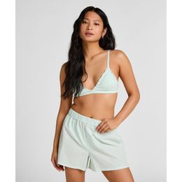 Hunkem&ouml;ller Hunkem&ouml;ller Shorty Damen Gr&ouml;&szlig;e S aqua / wei&szlig; Winterkleid