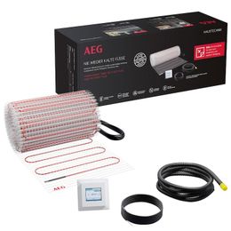 AEG Haustechnik Fu&szlig;bodenheizung &raquo;Turbo Thermo Boden &raquo;TBS TC 200/3 Set Plus&laquo;&laquo; Elektrische Fu&szlig;bodenheizung, Komplettset 3 m&sup2;, 200 W/m&sup2; wei&szlig; INSTALLATION