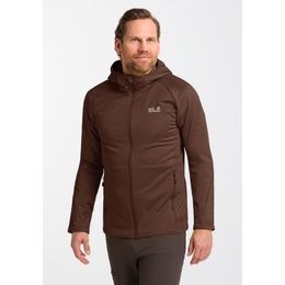 Jack Wolfskin Herren Fleecejacke &raquo;PEAK DISTRICT HOODED FZ M&laquo; mit Kapuze L (52)