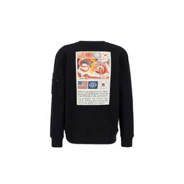 Alpha Industries Herren Sweater &raquo;USN Blood Chit Sweatshirt&laquo; schwarz XL