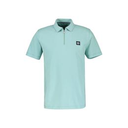 Lerros Herren Lerros Poloshirt &raquo;Poloshirt f&uuml;r Herren mit Rei&szlig;verschluss in Cool & Dry Qualit&auml;t&laquo; blau S