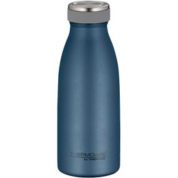 THERMOcaf&eacute; Isolierflasche &raquo;TC BOTTLE, aus doppelwandigem Edelstahl, sp&uuml;lmaschinenfest&laquo; gummierter Drehverschluss, absolut dicht bei Kohlens&auml;ure 