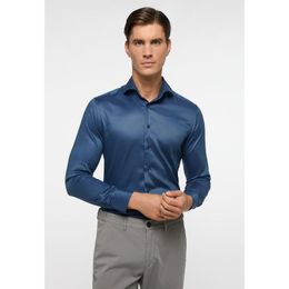 Eterna Herren Langarmhemd &raquo;SLIM FIT&laquo; EASY IRON (b&uuml;gelleicht) blau 41, Normalgr&ouml;&szlig;en