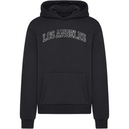 MisterTee Herren MisterTee Kapuzenpullover &raquo;MisterTee Los Angeles Fluffy Hoody&laquo; 1 Stk. M
