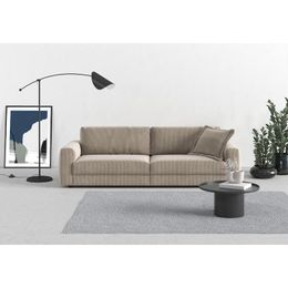 Trendmanufaktur Big-Sofa &raquo;Bourbon Mega, bequem, viel Platz, Breite 264cm,&laquo; extra tiefe Sitzfl&auml;che, wahlweise mit Sitztiefenverstellung bestellbar 