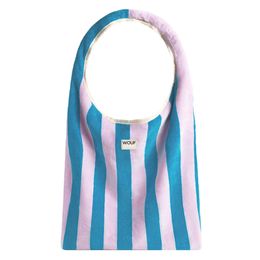 Wouf Schultertasche Damen Gr&ouml;&szlig;e One Size blau / cyanblau / rosa / schwarz / wei&szlig;