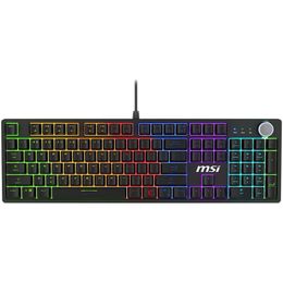 MSI Gaming-Tastatur &raquo;FORGE GK320&laquo; (Funktionstasten Makro-Tasten Ziffernblock) RGB-Beleuchtung