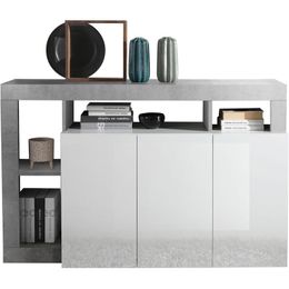 Home Affaire Sideboard &raquo;Hamburg&laquo; Breite 146 cm grau