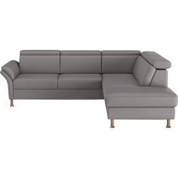 Home Affaire &raquo;Calypso L-Form&laquo; mit Relaxfunktion motorisch im Sofa 2,5- Sitzer grau 100% Polyester
