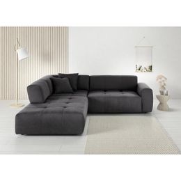 3C Candy Ecksofa &raquo;Yoshy Komfortsofa, bequem und modern, hochwertige Verarbeitungsdetails&laquo; Zwei verschiedene Sitztiefen durch verstellbare R&uuml;ckenlehne,
