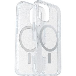 Otterbox Handyh&uuml;lle &raquo;Symmetry mit MagSafe f&uuml;r Apple iPhone 16&laquo; Backcover, Schutzh&uuml;lle, Handyschutzh&uuml;lle, Case, Schutzcase, sto&szlig;fest silber Polycarbonat (PC), 
