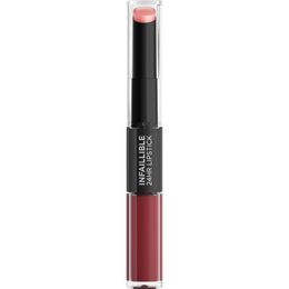L'Or&eacute;al L'or&eacute;al Paris Damen L'OR&Eacute;AL PARIS Lippenstift &raquo;INFAILLIBLE 2-STEP LIP STICK&laquo; intensive Farbe und strahlender Glanz rot