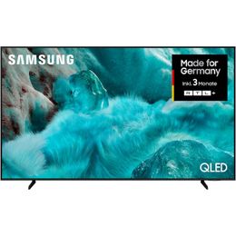 Samsung QLED-Fernseher &raquo;GQ85Q7FAAU&laquo; 214 cm/85 Smart-TV Quantum HDR, Knox Security, Art Store, 3D Sound, Gaming Hub, AI TV schwarz Der Art Store bringt die 