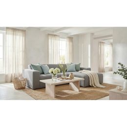 OTTO home Ecksofa &raquo;Koa, 228 cm, L-Form, Modulsofa in Cord, Chenille, Struktur, Webstoff&laquo; Designsofa, weicher Lounge-Sitzkomfort, Welleunterfederung, 