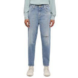 Mustang Damen Mustang Mom-Jeans &raquo;Damen Style Moms&laquo; blau 26, L&auml;nge 32