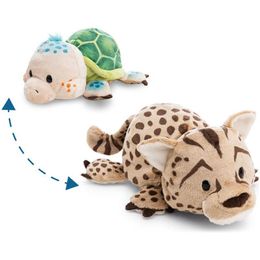 Nici Kuscheltier &raquo;Twistimals, Schildkr&ouml;te & Gepard, 25 cm&laquo; mit Wendefunktion 2in1 Kuscheltier